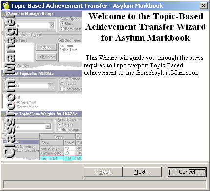 Topic-Based Marks Data Transfer