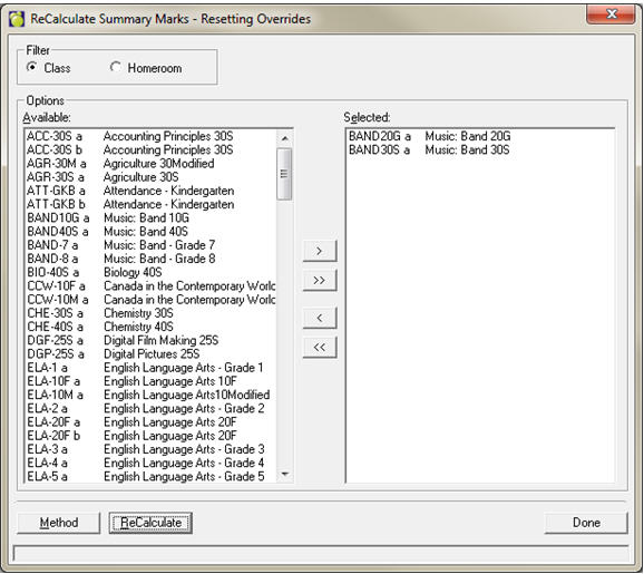 Topic-Based Marks Maintenance
