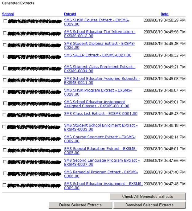 Ontario School Information System (OnSIS)