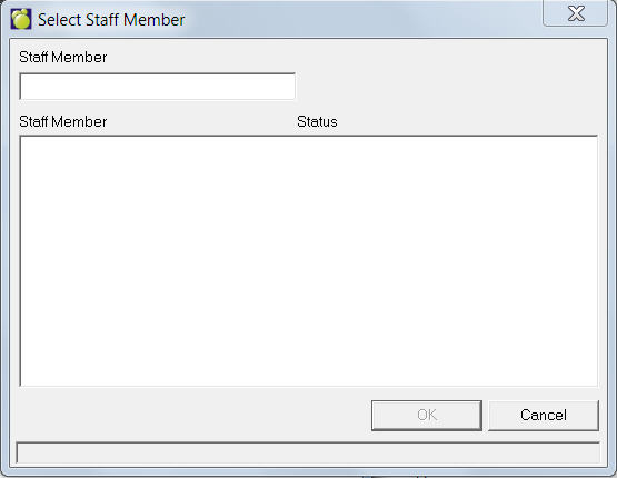 Selecting Staff Members