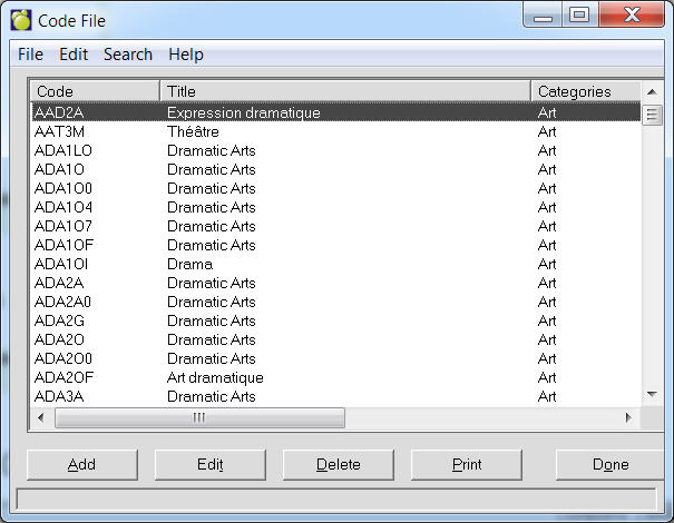 Step 6: Create A List Of Codes