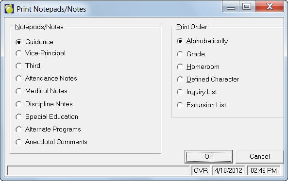 Print Notepads/Notes