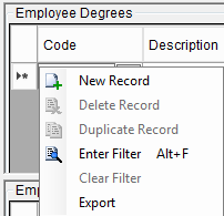 How to Add/Modify Individual Employee Degrees & Certificates/Qualifications