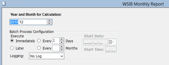 How to Run a WSIB Monthly Report